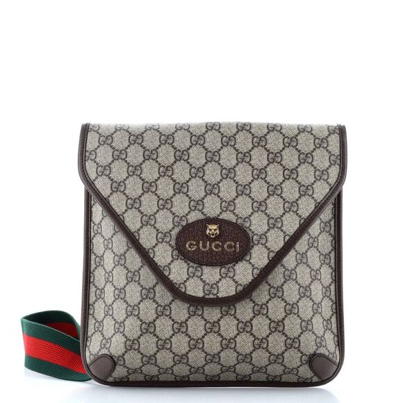 Gucci | Bags | Gucci Neo Vintage Envelope Messenger Gg Coated Canvas ...